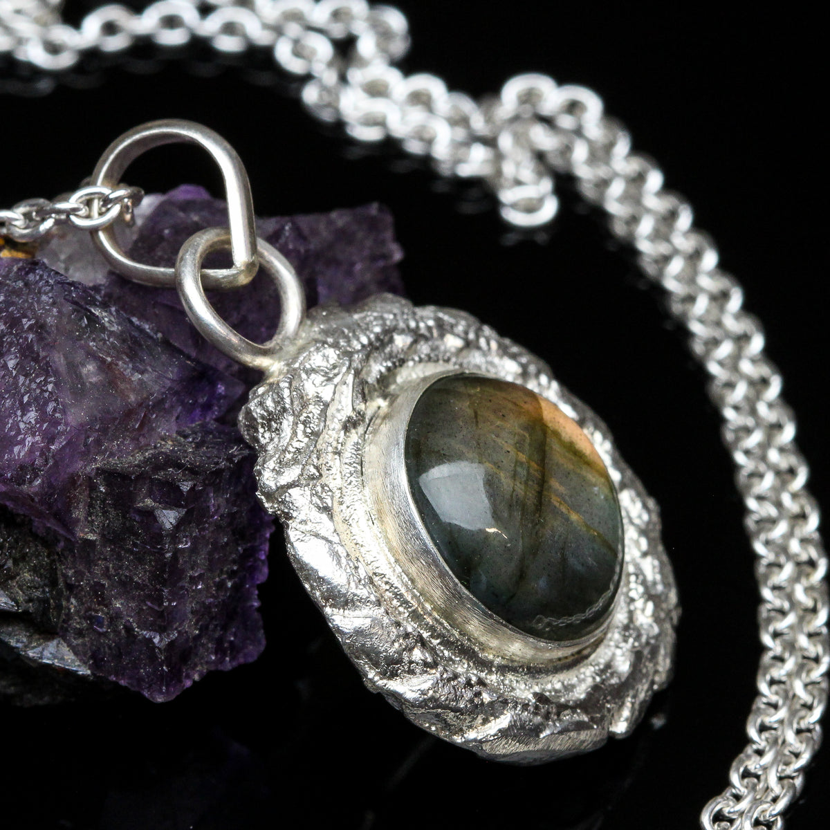 Ouroboros Pendant (large) – Lucid Artifacts